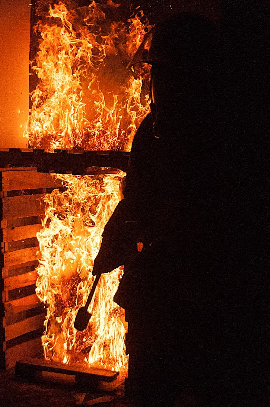 Live Fire Training, May 2017 – Hauser Fire