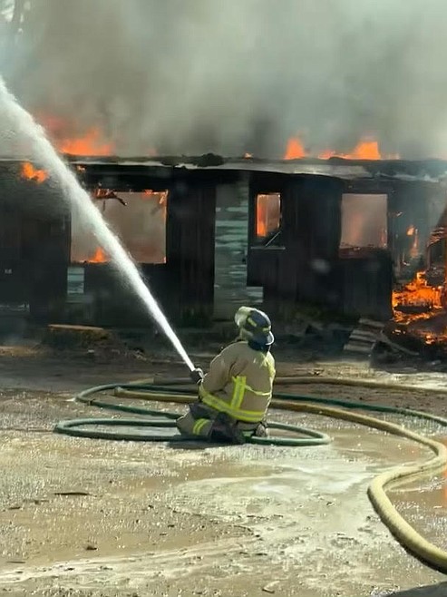 Firefighter K. Hron Featured in Fast Five – Hauser Fire